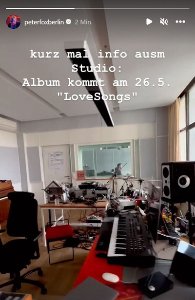 Peter Fox kündigt neues Album „Love Songs“ an - DIFFUS