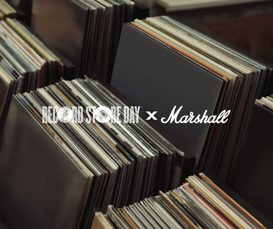 Marshall ist offizieller Partner des Record Store Day 2024 - DIFFUS