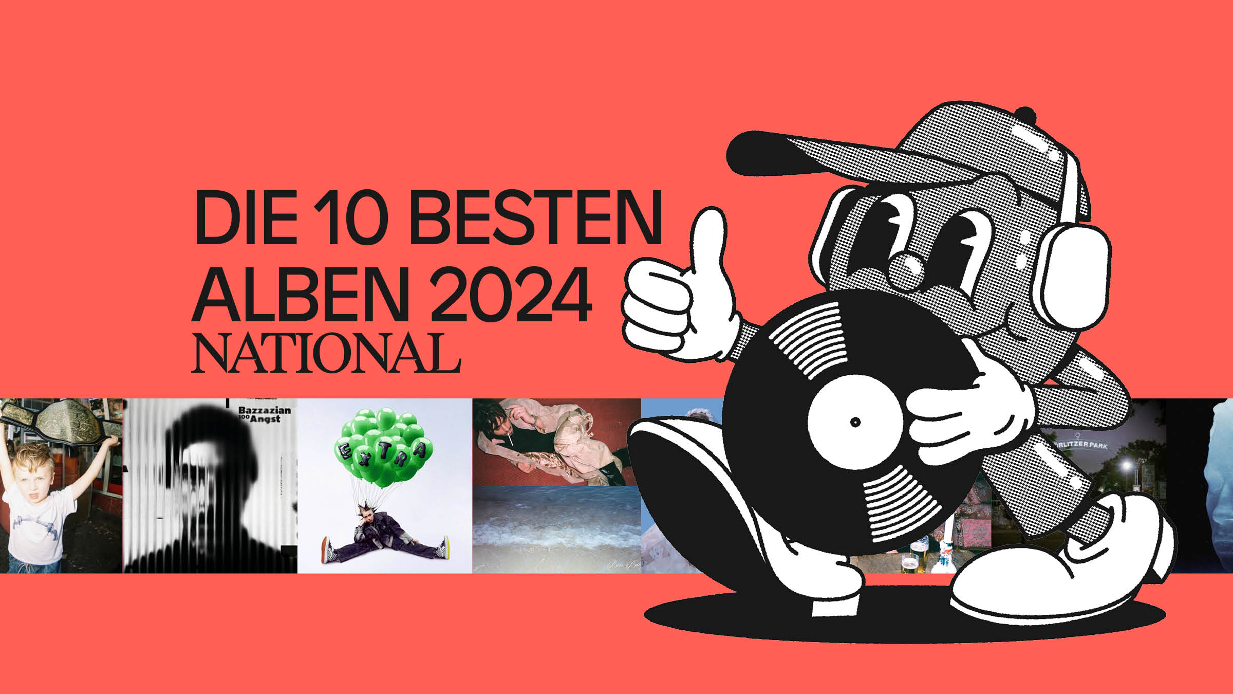Die 10 besten Alben 2024 national - DIFFUS
